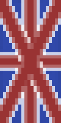 United Kingdom Banner Minecraft Banner