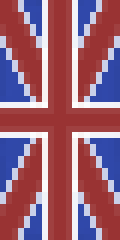UK flag Minecraft Banner