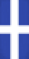 Greek Flag Minecraft Banner