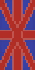 UK Flag Minecraft Banner