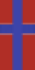 norway flag Minecraft Banner