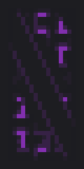 obsidian banner Minecraft Banner