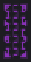 purple Minecraft Banner