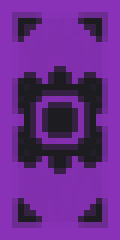 Amethyst/Netherite Minecraft Banner