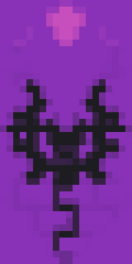 Ender Dragon in the end Minecraft Banner