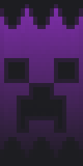 Creepy Minecraft Banner
