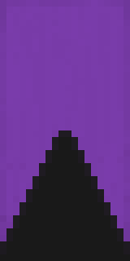 inverted ender tooth Minecraft Banner
