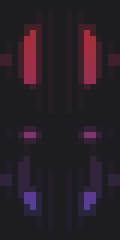 Red End Blue Demon Minecraft Banner