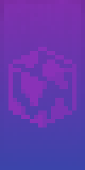 beautiful purple earth Minecraft Banner