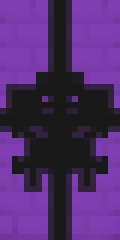purple brick wither Minecraft Banner