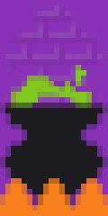 Bubbling Cauldron Minecraft Banner