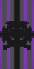 Enderman flag Minecraft Banner