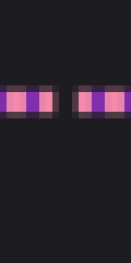 The eyes of the enderman Minecraft Banner