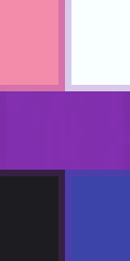 genderfluid vibes Minecraft Banner