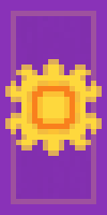 Solar Emperor Standard Minecraft Banner