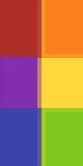 Rainbow banner Minecraft Banner
