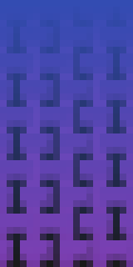 Goth Ombre Minecraft Banner