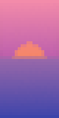 Sunset Banner Minecraft Banner
