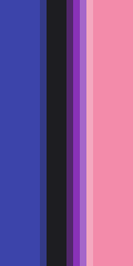 Genderfluid Flag Minecraft Banner