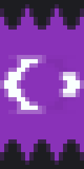 Purple Islam Cape Minecraft Banner