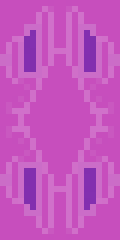 The Diamond Purple Shield Minecraft Banner