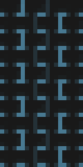 Blue and black checker bord Minecraft Banner