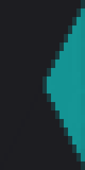 "Abstract" Cyan Banner Minecraft Banner