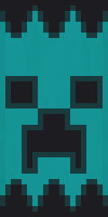 Cape banner creeper Minecraft Banner