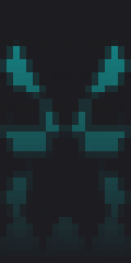 Skulk Monster: Shield Minecraft Banner