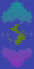 Globe Minecraft Banner