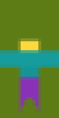 T-Posing Steve Minecraft Banner
