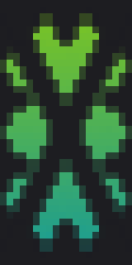 Lily Pad / Clover Emblem Minecraft Banner