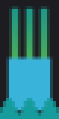 Reeds by water Minecraft Banner
