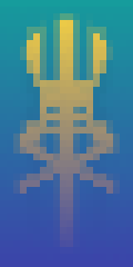 Sea Trident Minecraft Banner