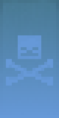 Cool Blue Minecraft Banner