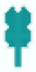 Teal Cat Minecraft Banner