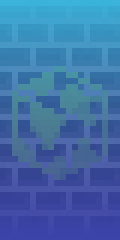 flooded globe Minecraft Banner