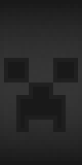Creeper (Light grey) Minecraft Banner