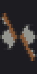 Two Axes Minecraft Banner