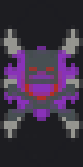 Wither Skeleton Emblem Minecraft Banner