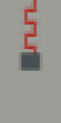 Redstone dust and button banner Minecraft Banner