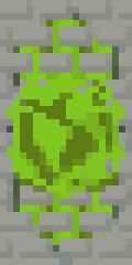 Moss in the wall Minecraft Banner