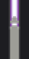 Ended Lightsaber Minecraft Banner