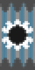 Sun White Roundel Minecraft Banner