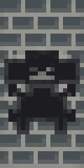 Wither on a Shield Minecraft Banner