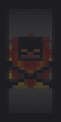Calavera del infierno Minecraft Banner