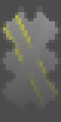 Cave with Gold Minecraft Banner