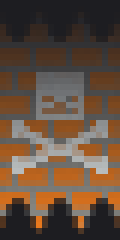 skull Minecraft Banner
