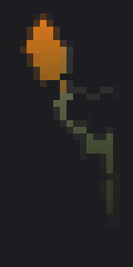 orange tulip Minecraft Banner