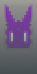 Purple bunny Minecraft Banner